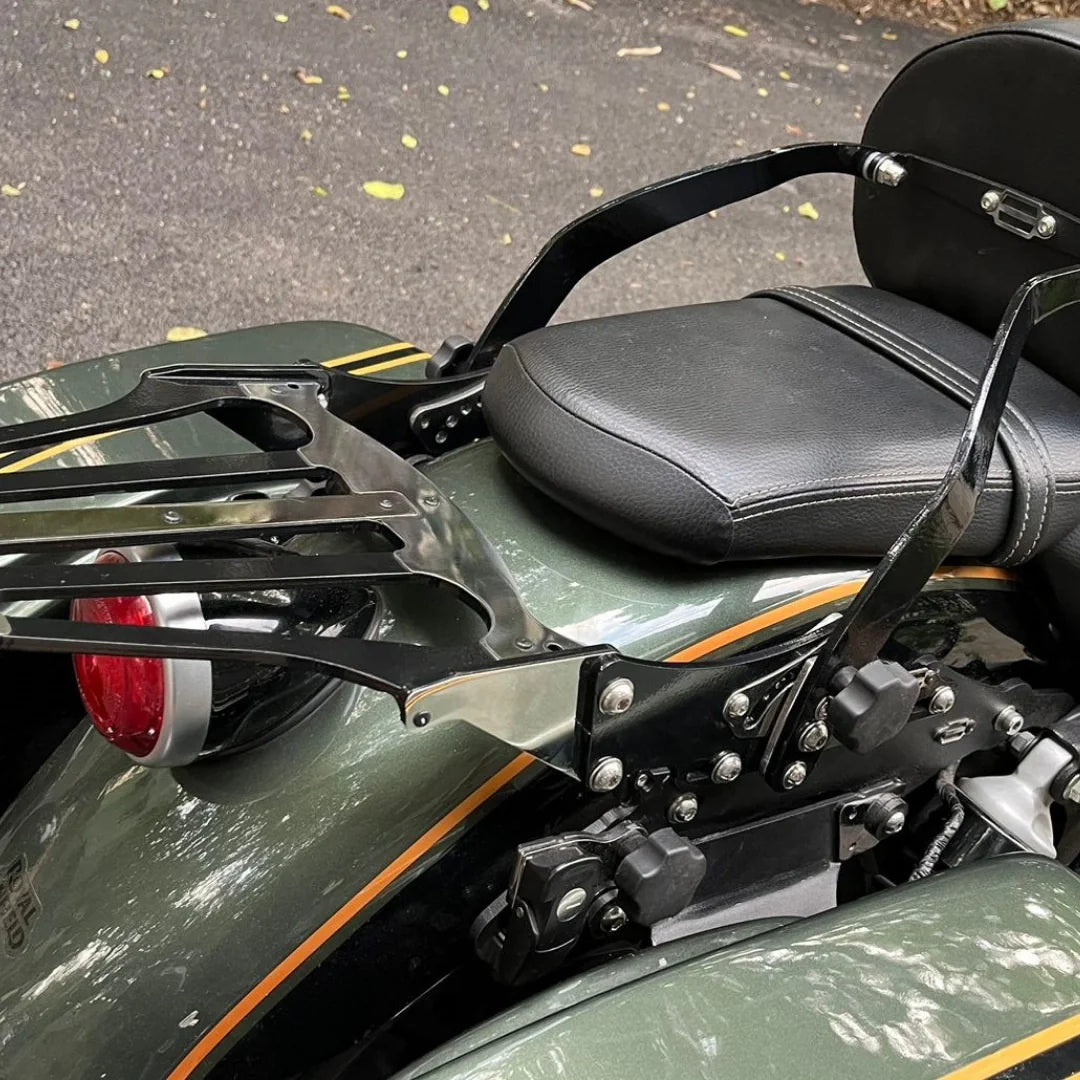 2 in 1 Rider/Pillion Backrest for Super Meteor 650 | AEEDEA