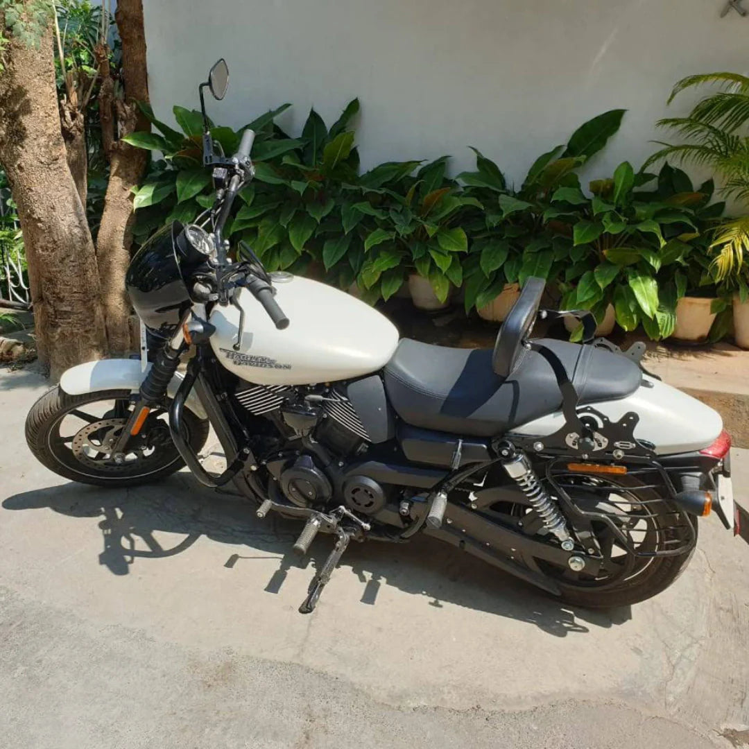 Street 750 - Rider Pillion Backrest