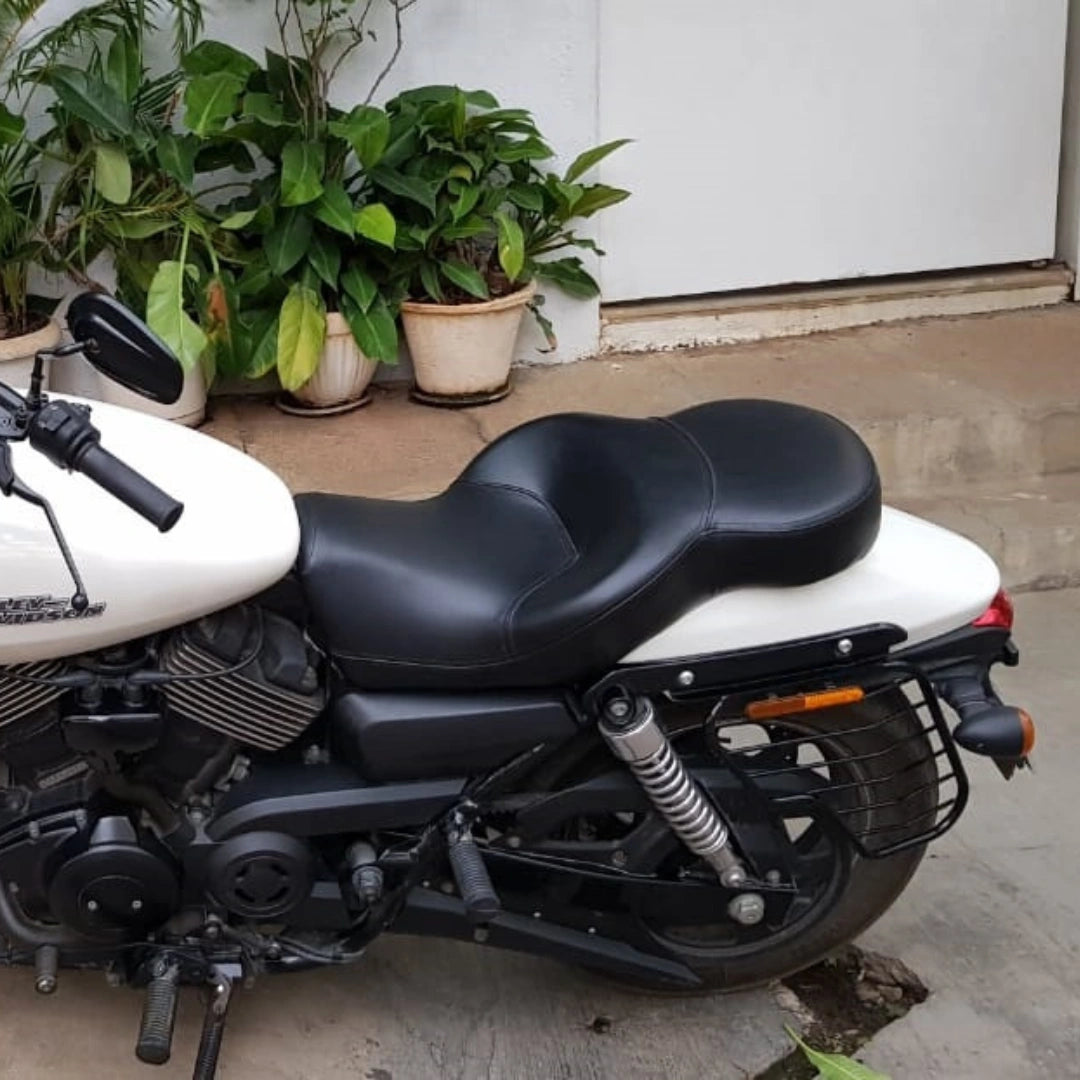 Street 750 - Full Seat Optional Rider Backrest