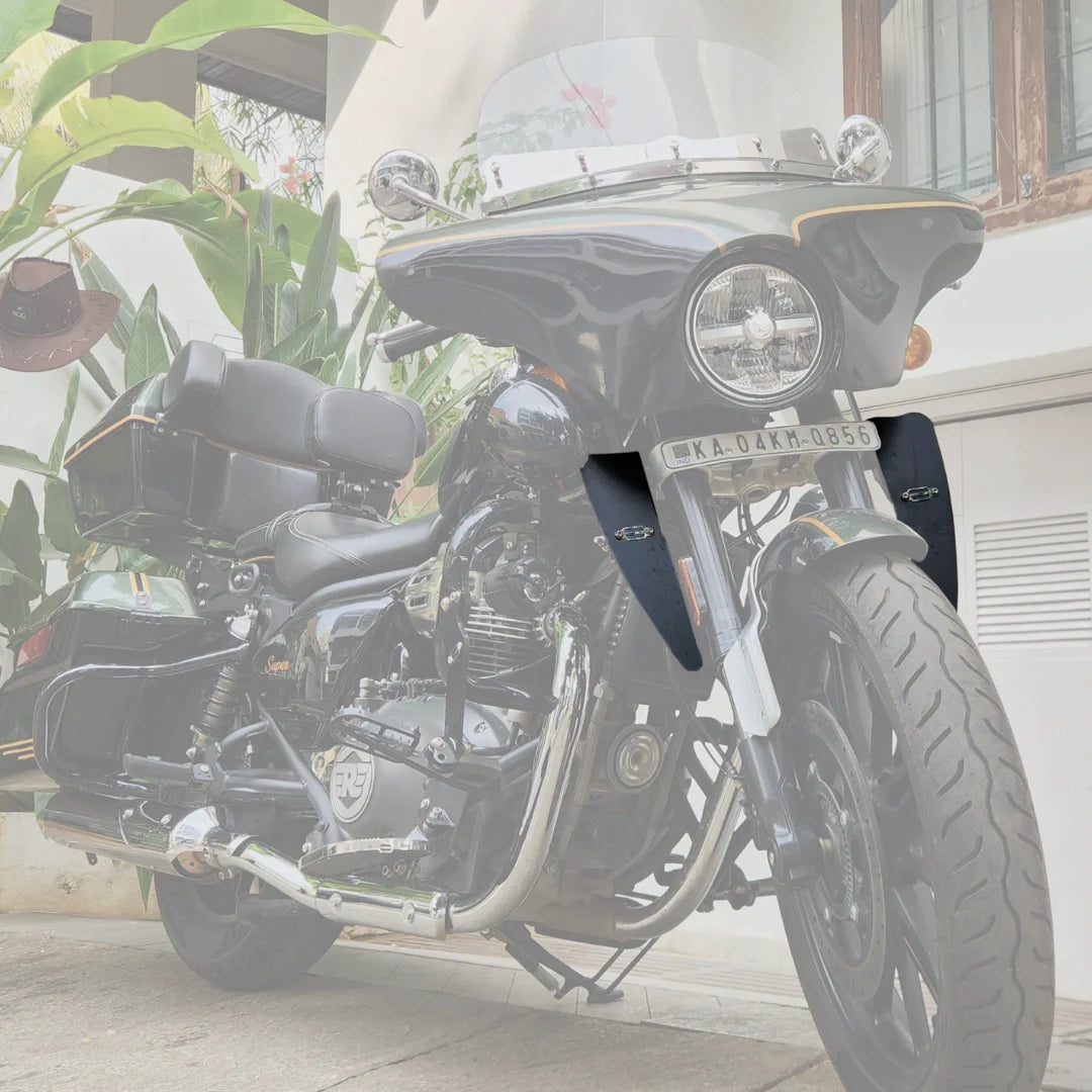 Super Meteor 650 - Wind Deflectors