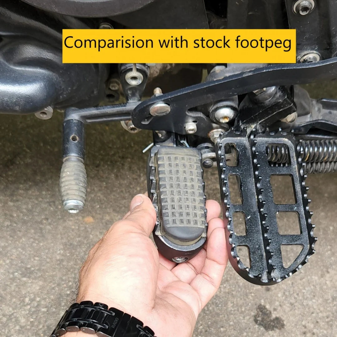 Pan America - High Grip Wide Rider Footpegs